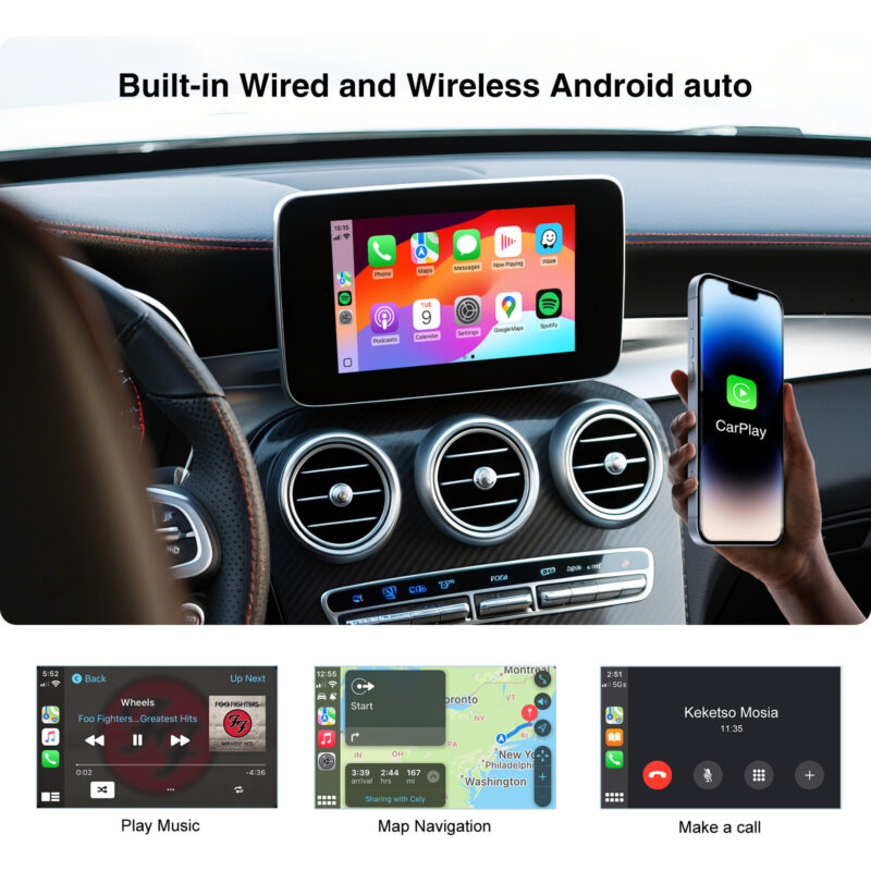 Andream MMI Interface for Mercedes NTG4.5/5.0 A B C E S Class GLA GLC ...