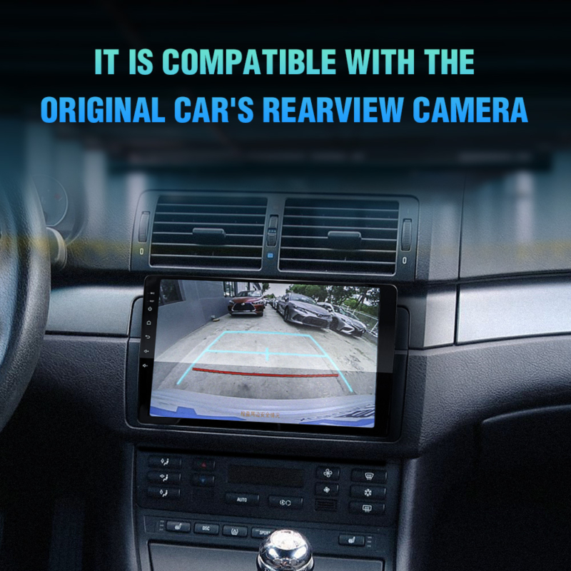 Andream Android 14 Car Radio Stereo Compatible with BMW 3 Series E46 ...